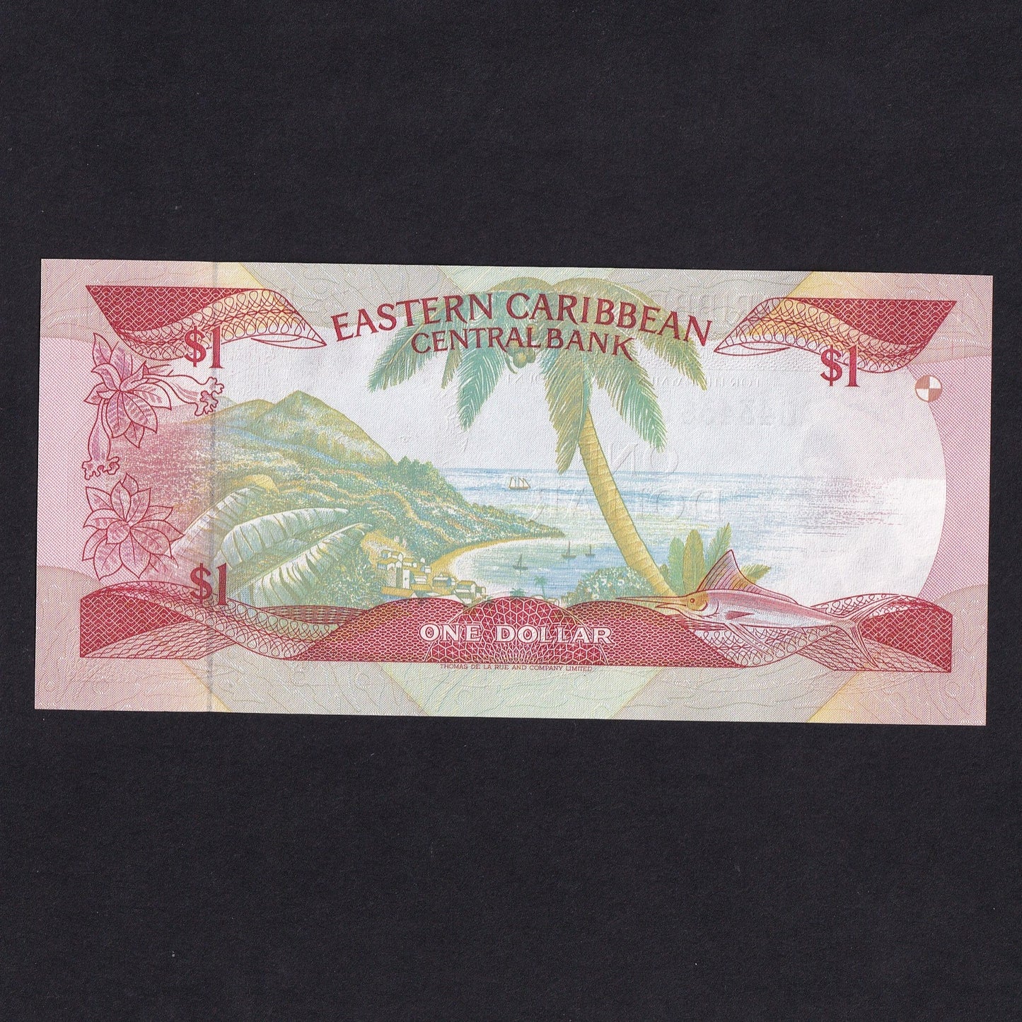 Queen Elizabeth II banknote set, 4 notes: Isle of Man, St. Helena, Eas ...